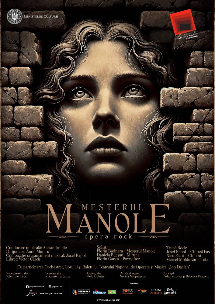 Mesterul Manole - opera rock, 15 January 2026 - 19:00, Teatrul National ...