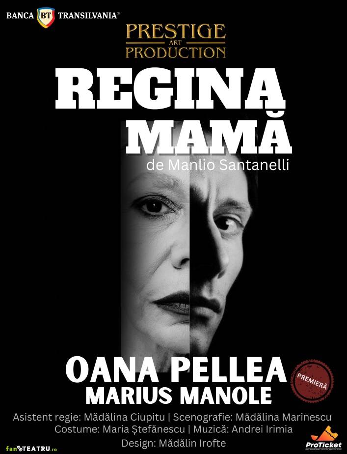 REGINA MAMA - Piatra Neamt, 9 martie 2026 - 20:00, Cinema Mon Amour ...