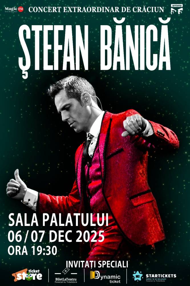 STEFAN BANICA - CONCERT EXTRAORDINAR DE CRACIUN 2025, 7 December 2025 ...