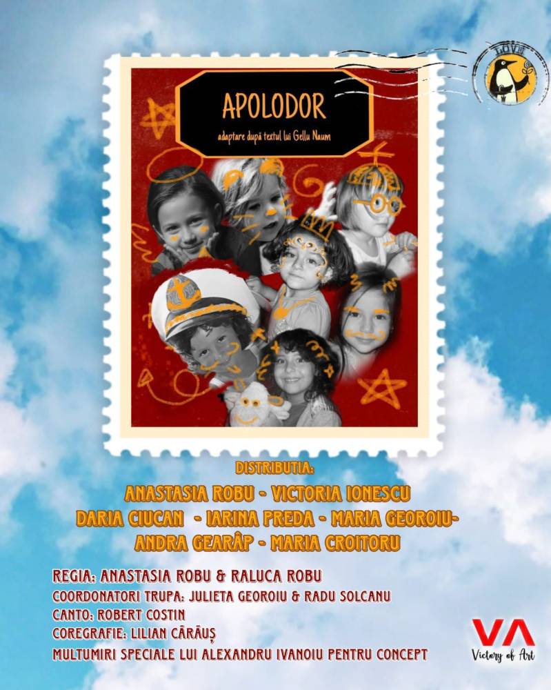 Apolodor dupa Gelu Naum, 23 mai 2026, Teatrul Infinit, Bucuresti