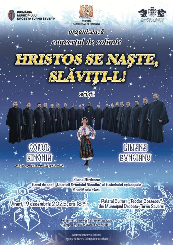 Hristos Se naste, slaviti-L, 19 December 2025 - 18:00, Palatul Culturii ...