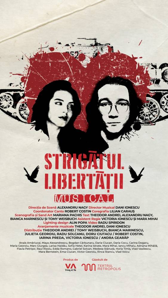 STRIGATUL LIBERTATII, 15 martie 2026 - 19:00, Teatrul Metropolis - Sala ...