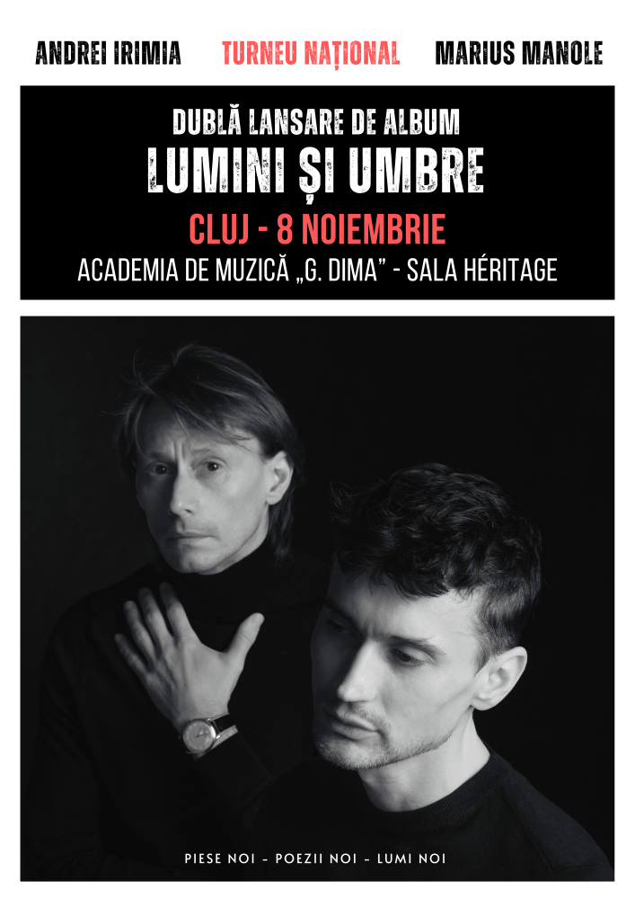 Andrei Irimia x Marius Manole - Dublă lansare de album | Lumini și ...