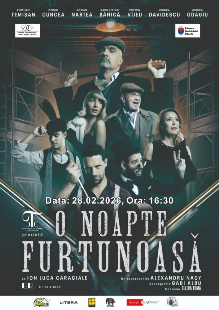O noapte furtunoasa - Oltenita - ora 16:30, 28 februarie 2026 - 16:30 ...