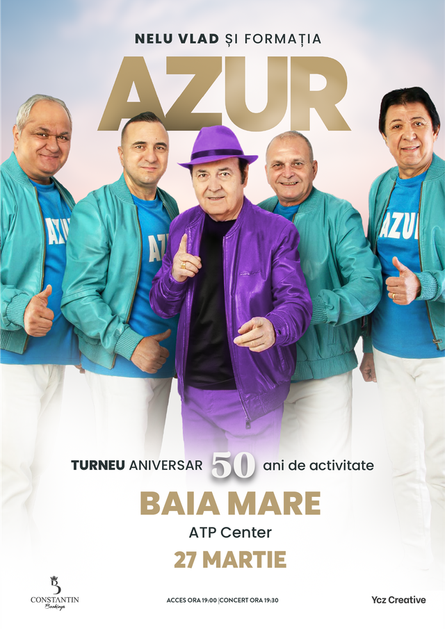NELU VLAD si Formatia AZUR - Turneu Aniversar 50 de ani - Baia Mare, 27 ...